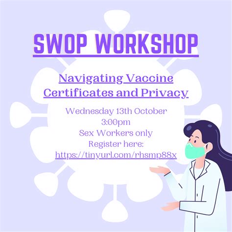 Workshops Swop Sex Workers Outreach Project