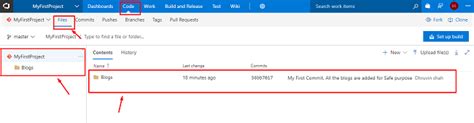 Create First Project In Vsts And Clone It Using Tortoise Git