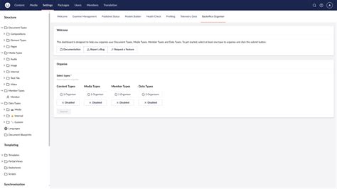 Nuget Gallery Umbracocommunitybackofficeorganiser 1514 Alpha0010