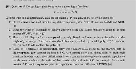Solved Question Design Logic Gates Based Upon A Chegg