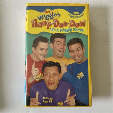 The Wiggles Hoop Dee Doo Its A Wiggly Party Vhs 2002 16 Songs 55