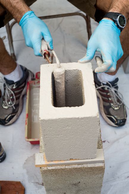 Concrete Thinking How To Make Mod Stackable Sculptures With Cinder Blocks The Horticult