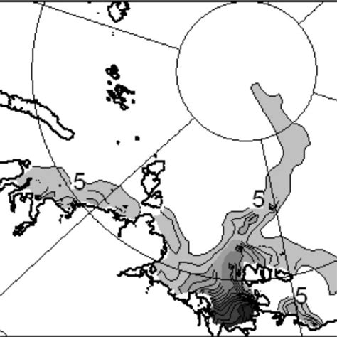 The Spatial Distribution Of Dissolved Methane Obtained In Experiment 4 Download Scientific Diagram