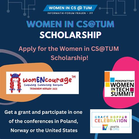 Women In Computer Science Tum On Linkedin Call For The Women In Cstum