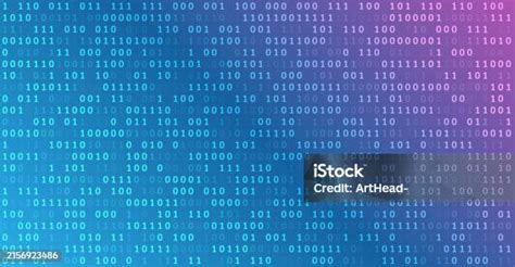 Binary Code Artificial Intelligence Program Code Computer Background Of Numbers Analytics