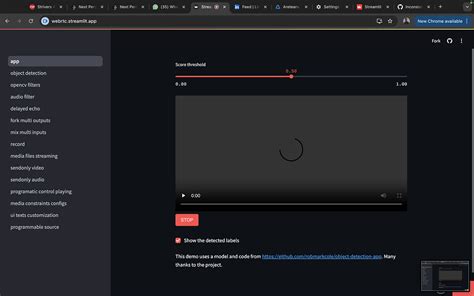 webrtc not working streamlit webrtc streamlit