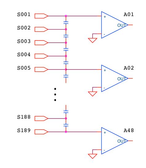Schematic Drawing Of The Silicon Strip Detector Readout Scheme
