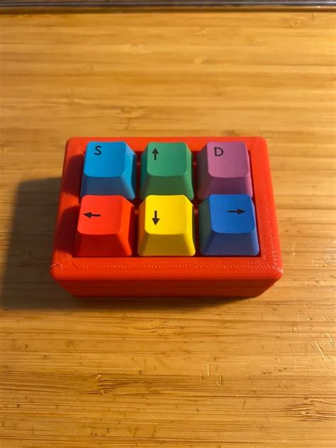 Macro Keyboard Pipico 6 Key By Emanueltb Download Free Stl Model