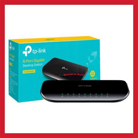 Jual Tplink Sg D Gigabit Port Desktop Switch Hub Tp Link Tl Sf D Tp Link Switch Hub