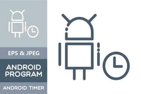 Android Program Android Timer Graphic By Beldonbenediktus Creative Fabrica