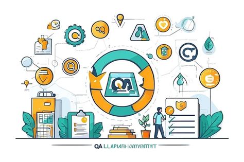 Premium Photo Quality Management Qa Qc And Improvement Icons