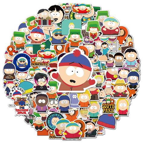South Park Characters Anime