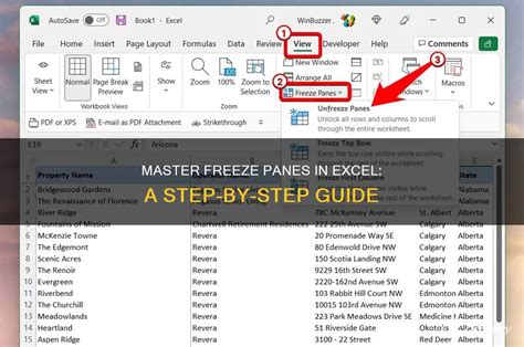 Master Freeze Panes In Excel A Step By Step Guide Cycookery