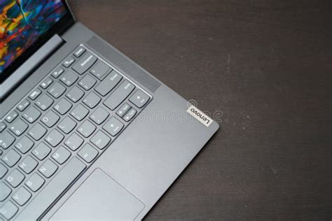 Lenovo Yoga Slim I Fabric Cover Editorial Stock Image Image Of Company Hardware