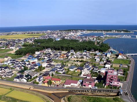 亘理町荒浜の空撮写真