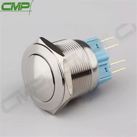 CMP Mm Metal No Nc No Nc Domed Push Button Switch Push Button Switch And Domed Push Button