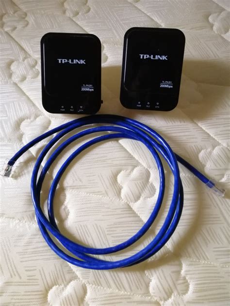 Tp Link Powerline Ethernet 200mbps Computers And Tech Parts And Accessories Networking On Carousell