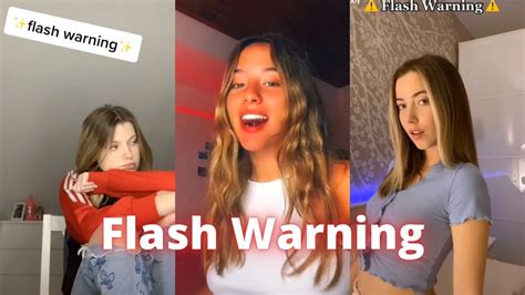 Flash Warning Challenge Tiktok Trend Compilation Youtube