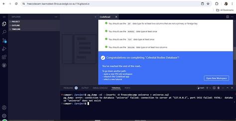 Celestial Bodies Database Build A Celestial Bodies Database Backend Development The