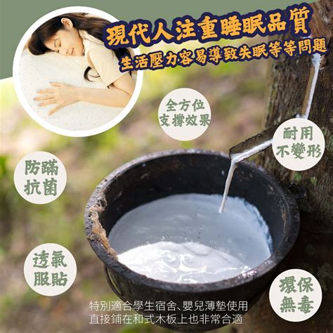 小老闆寢具天然乳膠透氣床墊10公分 單人 3尺 91188 cm 全聯全電商