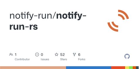 Github Notify Runnotify Run Rs