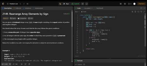 Suraj Singh On Linkedin 17 Ques You Are Given A 0 Indexed Integer Array Nums Of Even Length
