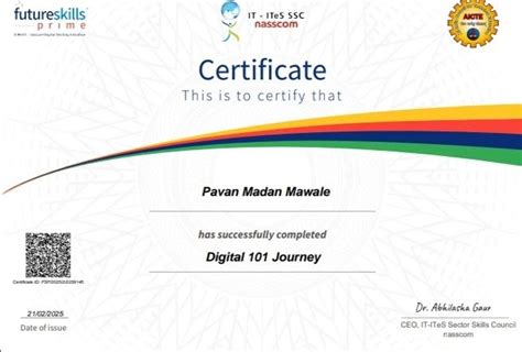 Digitaltransformation Learning Nasscom Upskilling Pavan Mawale