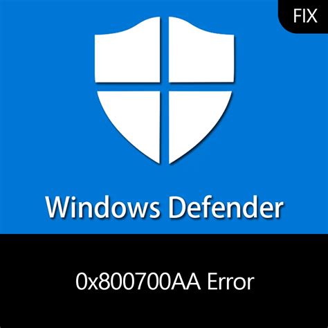 Reparar El Error De Windows Defender 0x800700aa En Windows 10 Herramientas De Error