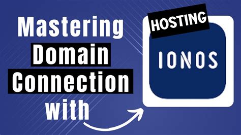 Step By Step How To Connect My Domain To My Ionos Hosting Youtube