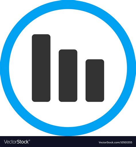 Bar Chart Icon Gray