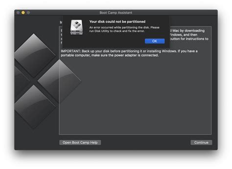 Your Disk Could Not Be Partitioned Rbootcamp