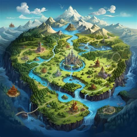Create A Fantasy Game Map For You By Rhiwepse Fiverr