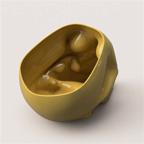 3d Printed Scull By Yoka3dd Pinshape