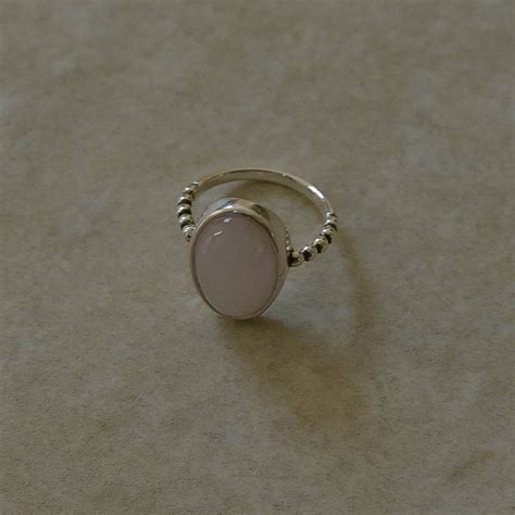 925은 젬스톤 실버링 로즈쿼츠 오닉스 화이트문스톤 원석반지 68 000원 아몬즈 주얼리