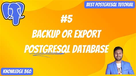How To Backup Postgresql Database Using Pgadmin Psql Dbeaver Postgresql Full Playlist 5