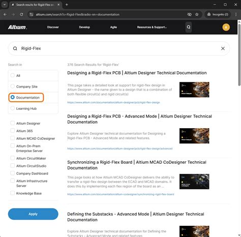 Using Altium Documentation Technical Documentation