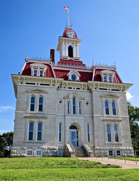 Chase County Courthouse Cottonwood Falls Ks Chase County Flickr