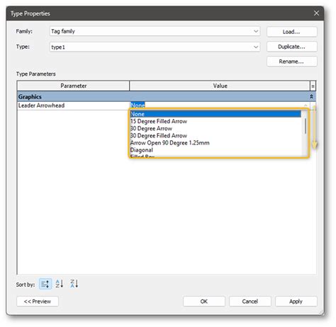 How To Modify The Leader Arrowhead Of An Annotation Tag In Revit