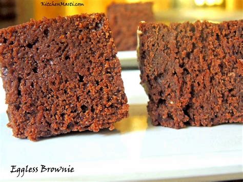 Eggless Brownie Recipe Vegetarian Recipes