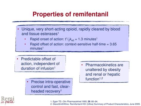 Ppt How To Use Remifentanil In General Anaesthesia Powerpoint Presentation Id 161966
