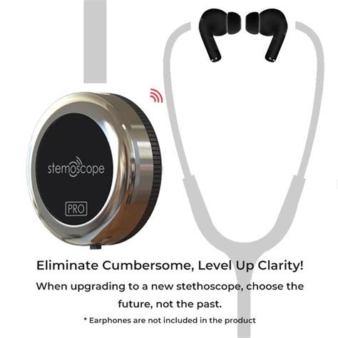Stemoscope Pro Professional Digital Electronic Bluetooth Stethoscope