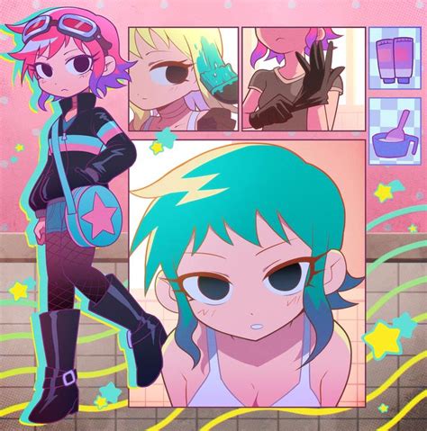 Ramona 髪染めシーン好き Scott Pilgrim Takes Off Know Your Meme
