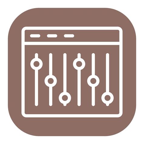 Premium Vector Control Panel Vector Icons