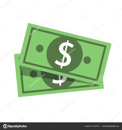 Vector Flat Design Dollar Money Cash Icon Cash Register Money Payment