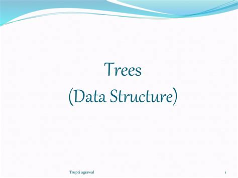 Trees Data Structure Pptx Programming Languages Computing