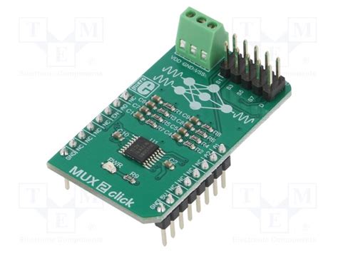 Mux 2 Click Mikroe Click Board Analog Multiplexer Gpio Mux508