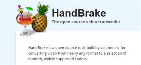 Handbrake The Best Free Video Transcoder On Windows Mac And Linux