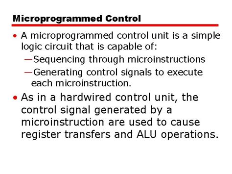 Lecture 15 Microarchitecture Level Level 1 Microarchitecture Level