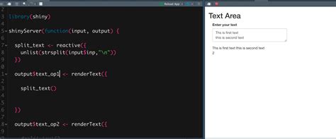 R Can I Separate The Lines In Textareainputt Stack Overflow