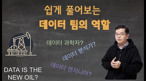 쉽게 풀어보는 데이터 팀의 역할 Youtube